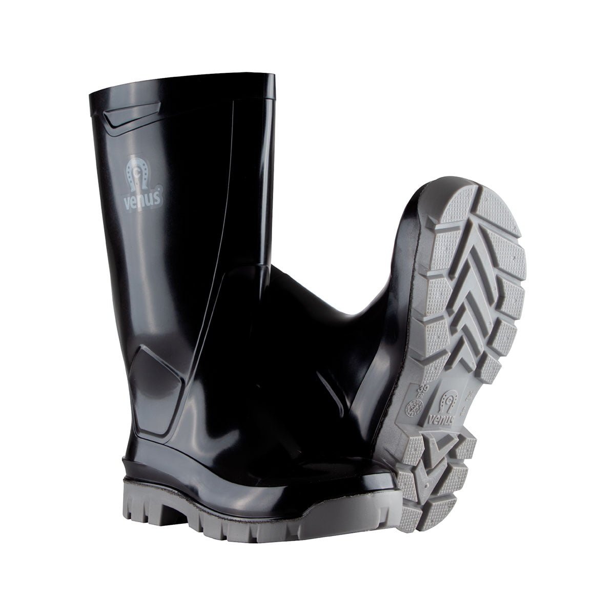 Botas Industriales Venus Con Puntera Negra 502-48-7 - calzaunico